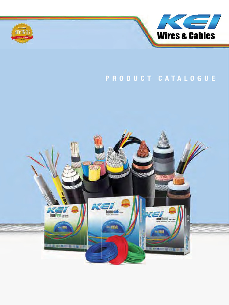 KEI Product Catalogue | PDF | Electrical Wiring | Manufactured Goods