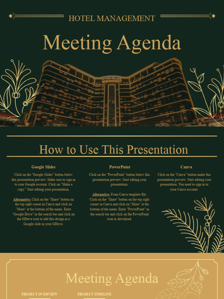 Hotel Staff Meeting Agenda | PDF