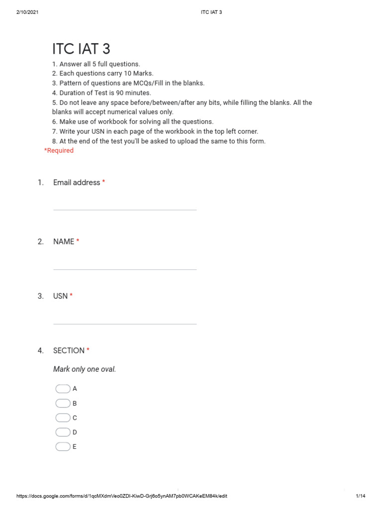 IAT-III Question Paper With Solution of 18EC54 Information Theory and Coding Dec-2020-Harsha B K ...
