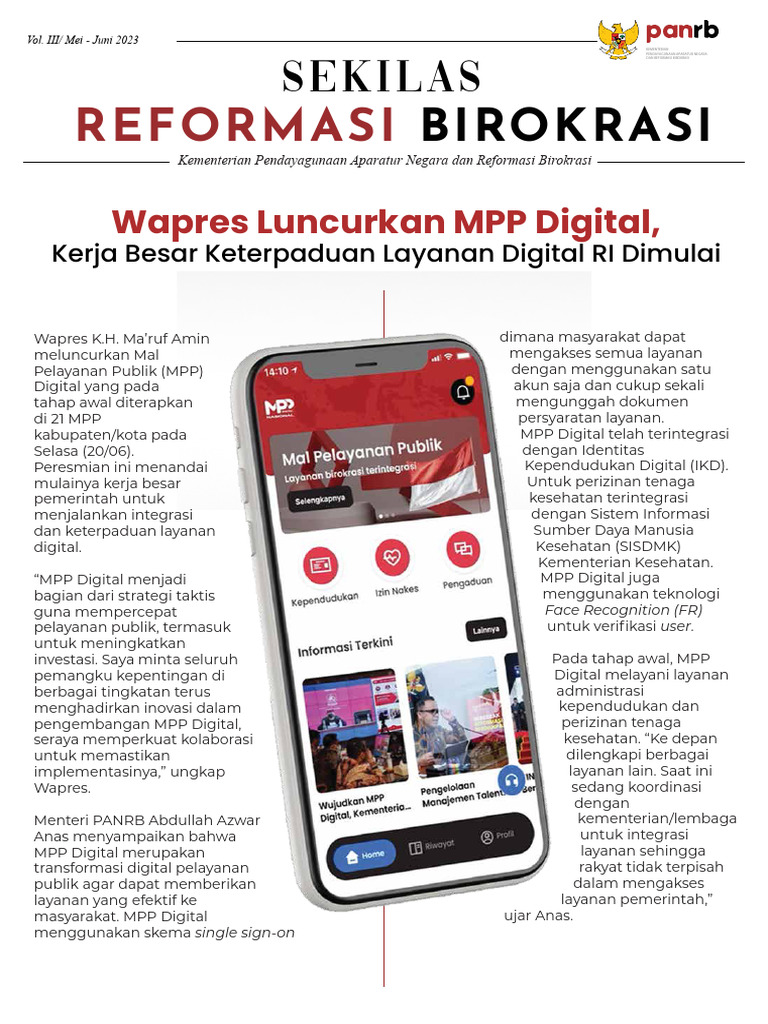 Sekilas RB Vol - III Mei-Juni 2023 | PDF