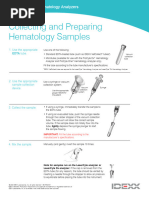 Procyte DX Quick Ref Guide en | PDF | Bleach | Chemistry