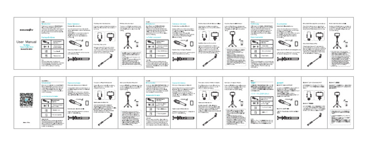BlitzWolf BW-BS3 - Selfie Stick User Manual | PDF