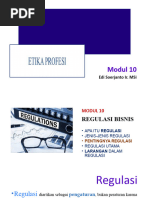 Pengertian dan Contoh Regulasi | PDF