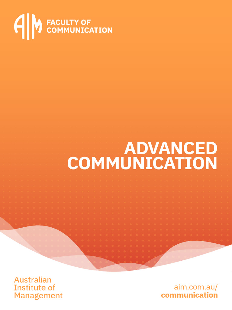 AIM Advanced Communication | PDF | Communication | Critical Thinking
