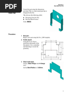 102 Solidworks Sheetmetal Tutorial | PDF | Sheet Metal | Mechanical ...