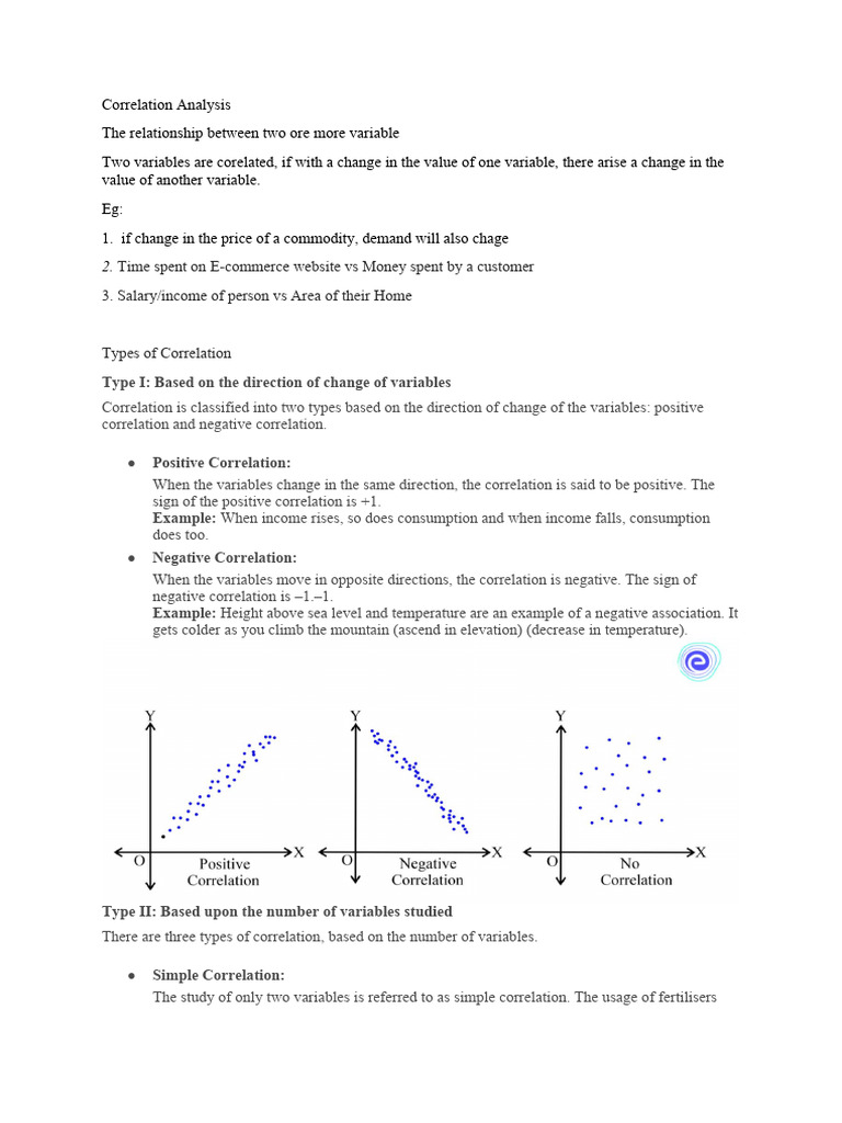 Correlation Analysis | PDF