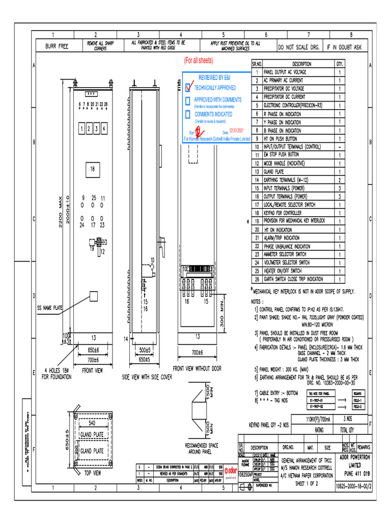 TRCP, TRSET Drawings 3 Phase - VPC | PDF | Alternating Current | Power ...