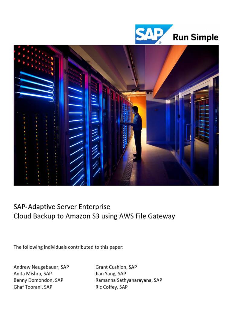 White Paper ASE Cloud Backup | Download Free PDF | Backup | Amazon Web ... White Paper ASE Cloud Backup | Download Free PDF | Backup | Amazon Web ...