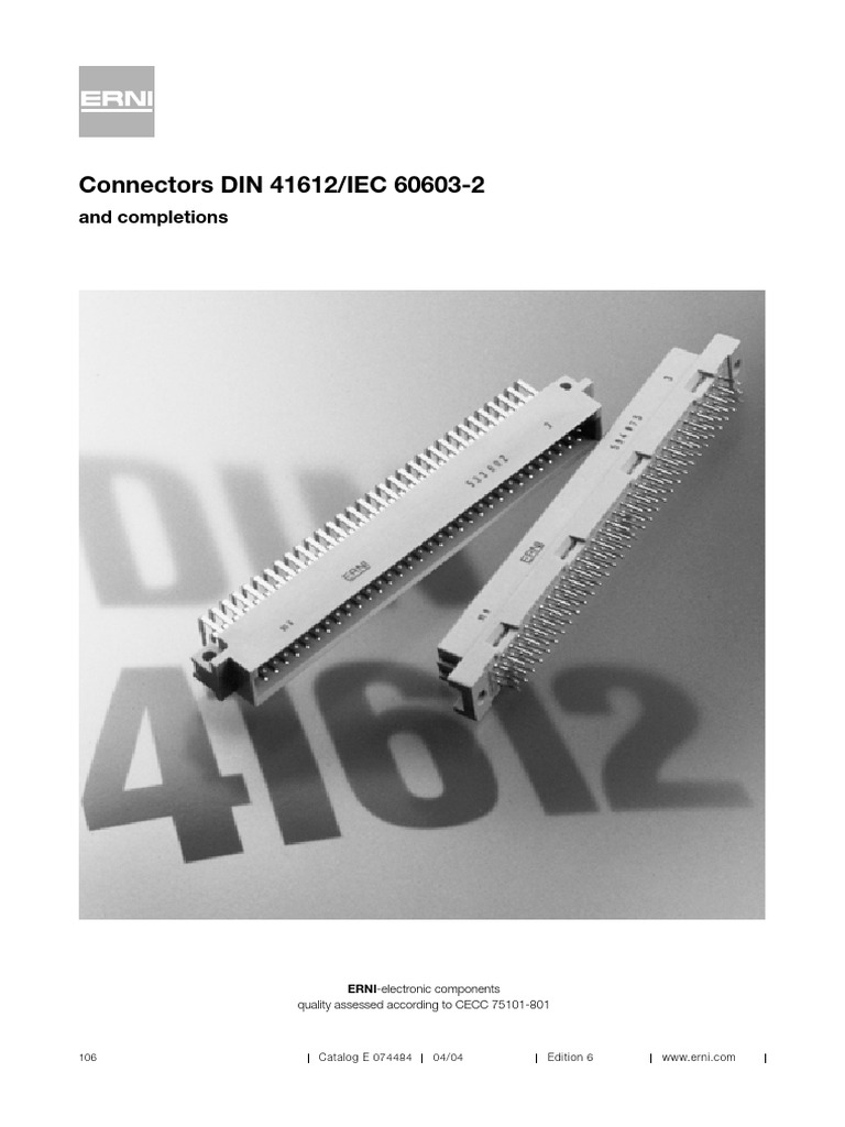 Euro Connectors | PDF | Electrical Connector | Electrical Engineering