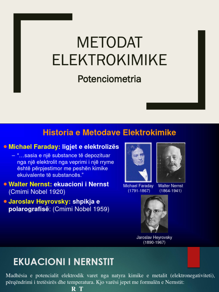 Leksioni 11 Elektrokimia | PDF