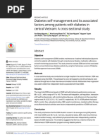 Diabetes Self-Management Questionnaire (DSMQ) | PDF | Diabetes ...