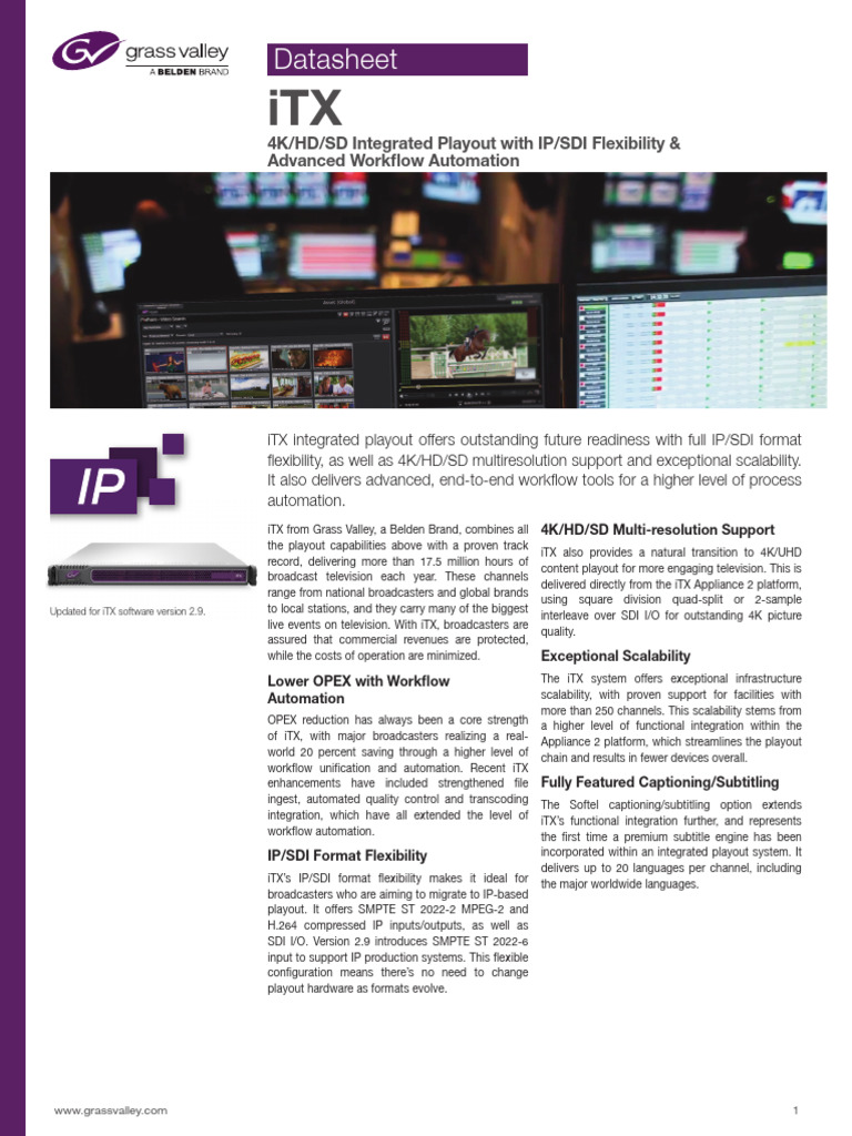 ITX Software | PDF | Computer Network | Automation