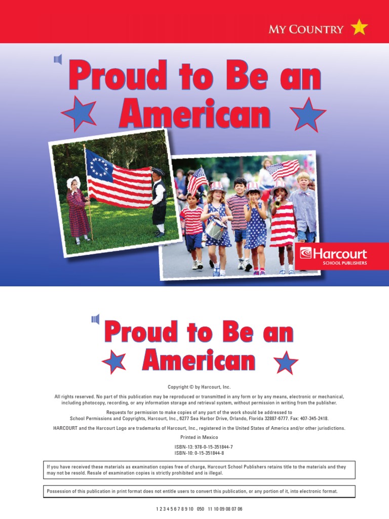Proud To Be An American | PDF