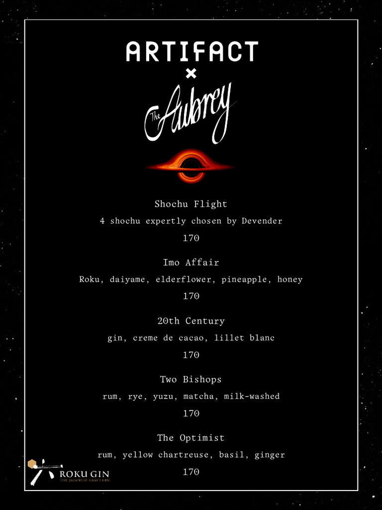 Aubrey Menu | PDF | Cooking, Food & Wine