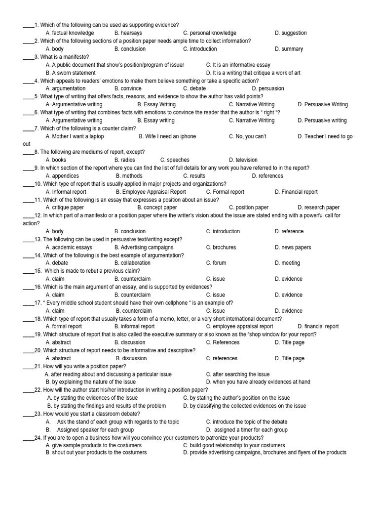 Eapp Reviewer | PDF | Essays | Argument Eapp Reviewer | PDF | Essays | Argument