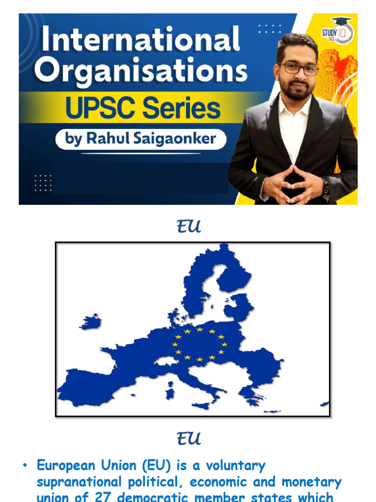 Internation Organisation Marathon 2 - Regional Organisations | PDF ...