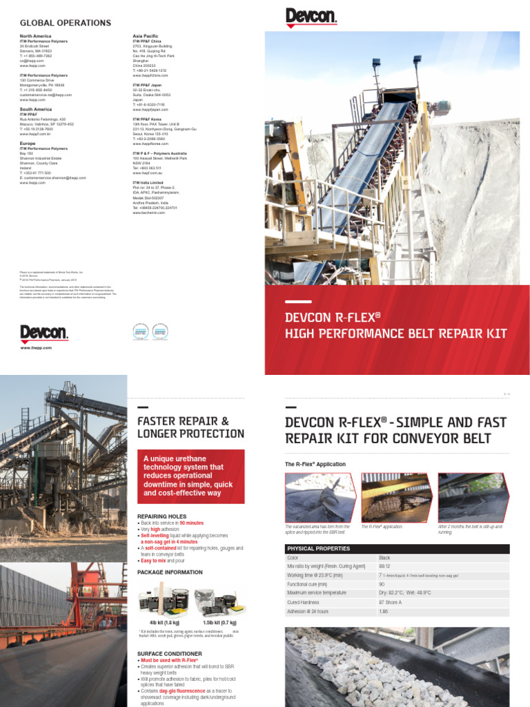 Devcon R Flex | PDF | Materials Science | Industrial Processes