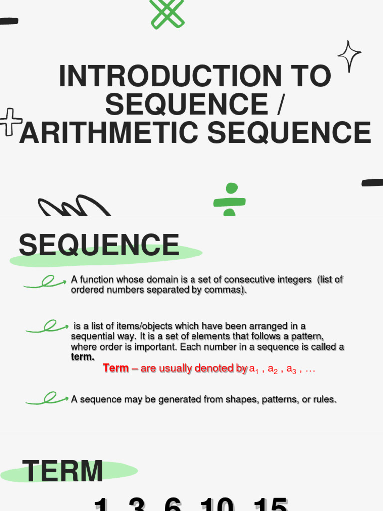 Lesson 1 Math 10 | PDF | Sequence | Algebra