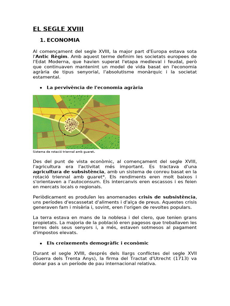 El Segle Xviii | PDF
