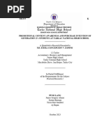 RTU Research 1 Thesis Outline For Quantitative Research | PDF ...