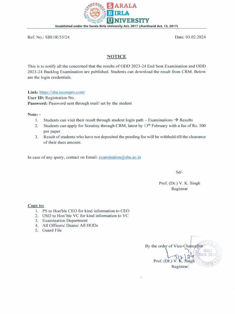 Notice 2 | PDF