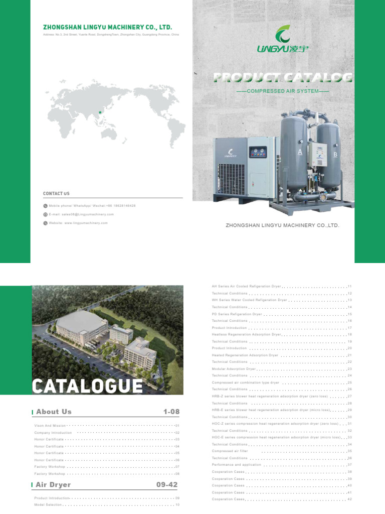 Lingyu-Air Dryer-2023 | PDF | Adsorption | Heat Exchanger