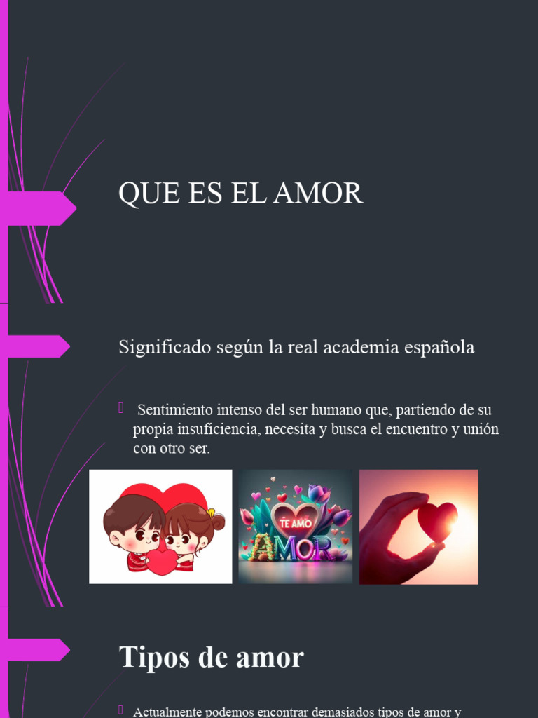 Que Es El Amor | PDF | Amor