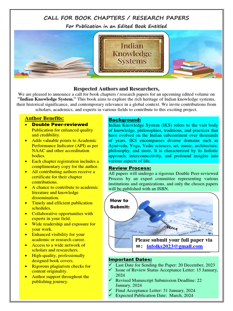 Indian Knowledge System Call | PDF | Vedas | Ayurveda