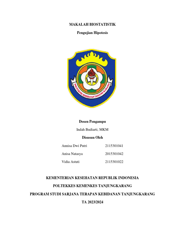 Kel 12_makalah Biostatistik | PDF Kel 12_makalah Biostatistik | PDF
