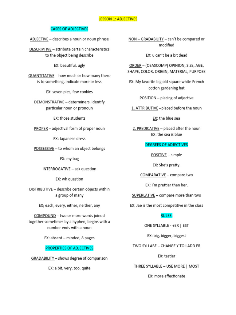 Se Midterm Reviewer | PDF | Verb | Adverb