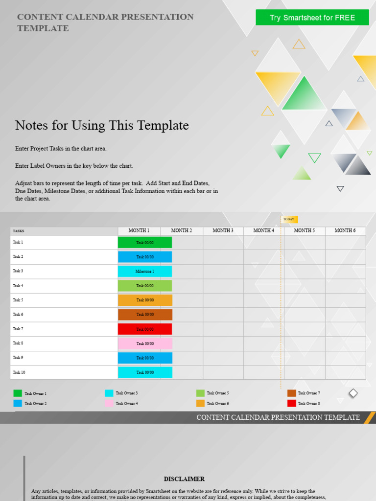 IC Content Calendar Presentation 11801 Powerpoint | PDF | Computers ...