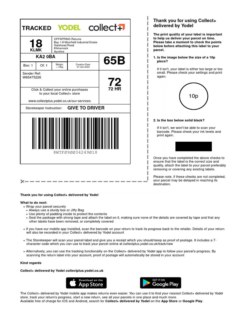 Offspring Label | PDF