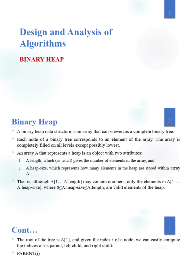 Binary Heap Data Structure Explained | PDF | Theoretical Computer Science | Computer Data