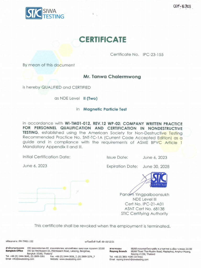 3-5 Cer Operator | PDF