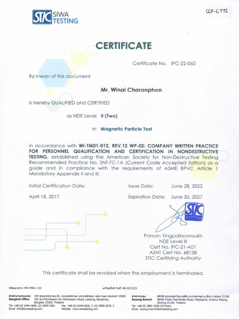 3-4 Cer Operator | PDF