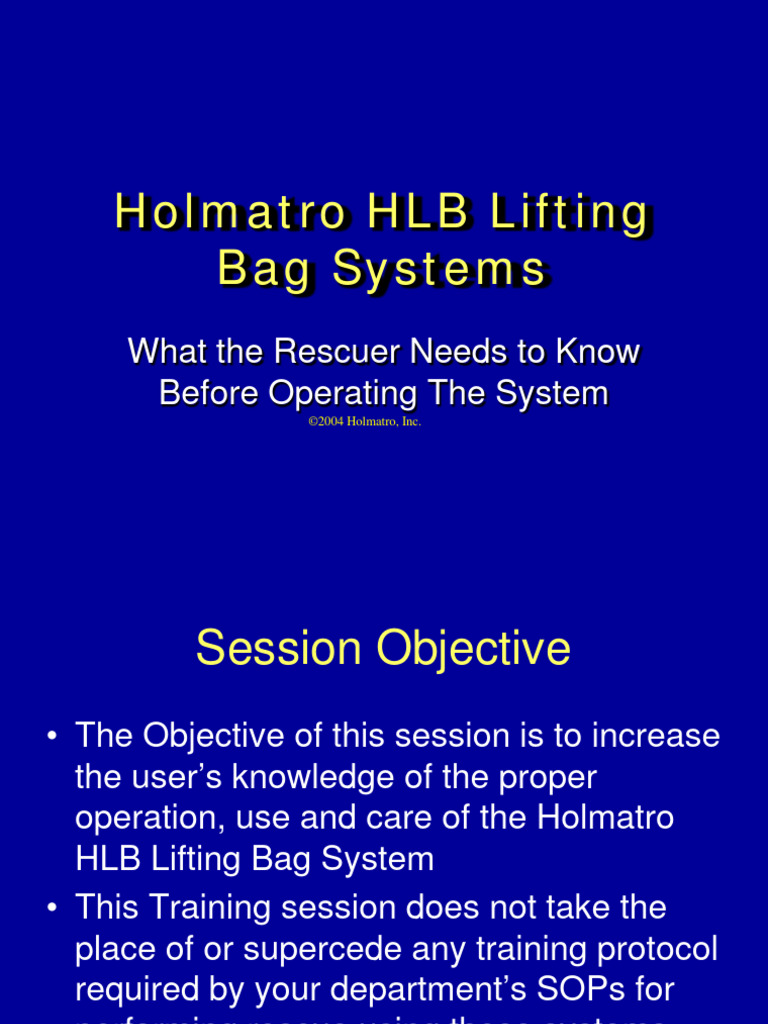 Lift Bag Setup & Operation Reduced For Webpage | PDF | Manufactured Goods