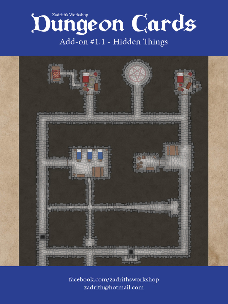 Dungeon Cards Add-On 11 - Hidden Things | PDF