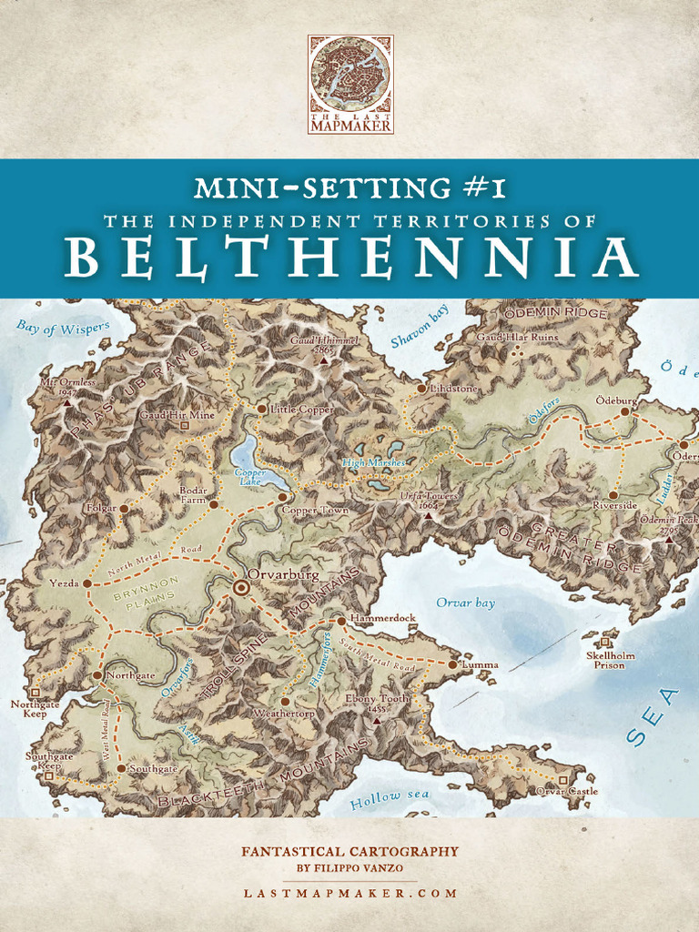RPG MAP Mini-Setting-1 Belthennia v4 | PDF
