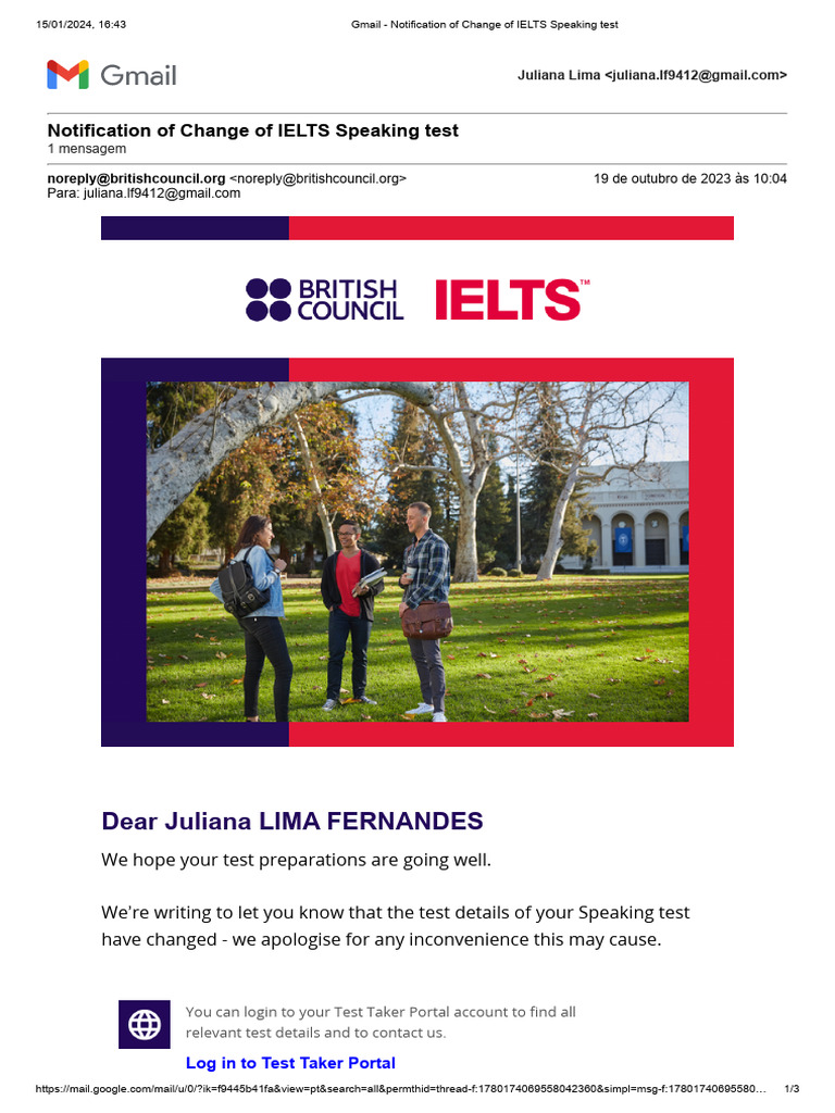 IELTS Speaking Test | PDF | International English Language Testing ...