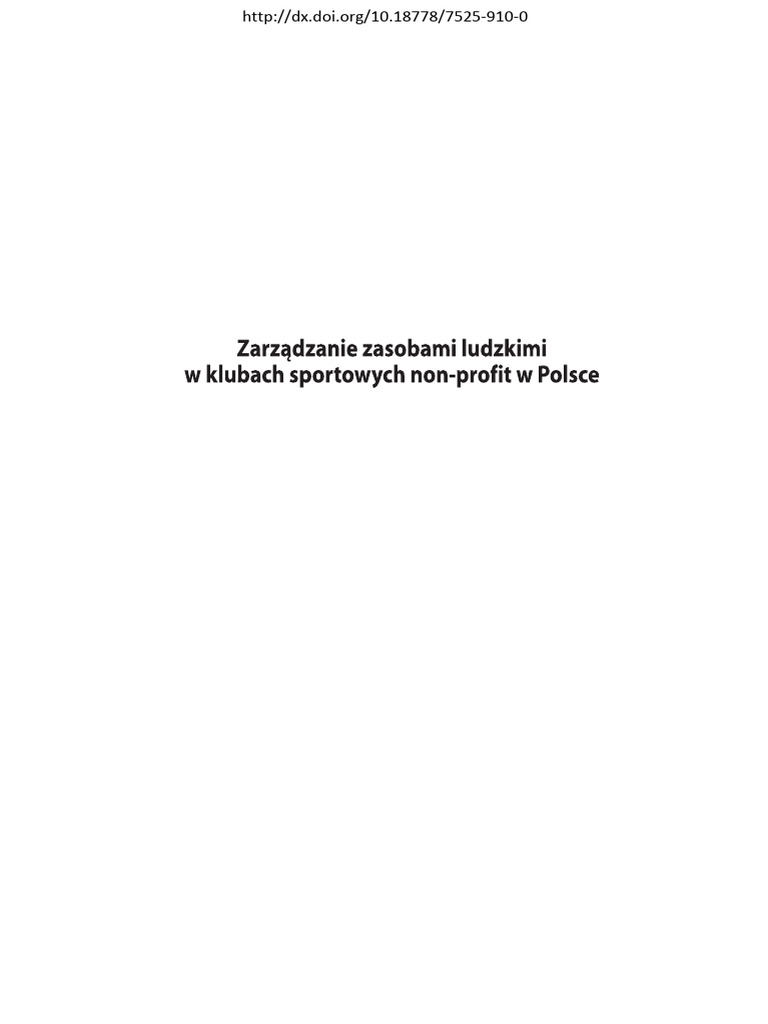 Cewińska - Zarzadzanie Zasobami Ludzkimi | PDF Cewińska - Zarzadzanie Zasobami Ludzkimi | PDF