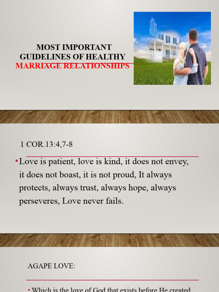Most Important Guidelines of Marriage Relationship | PDF | Prayer ...