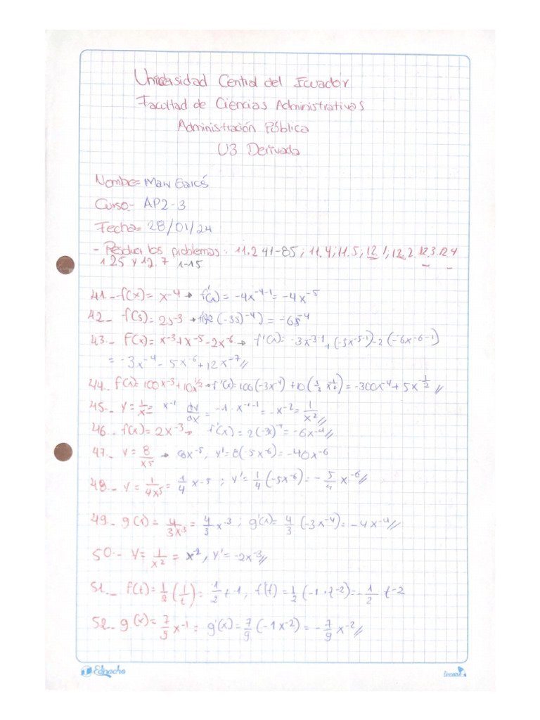 Mary Garces - Matemáticas Grupal | PDF