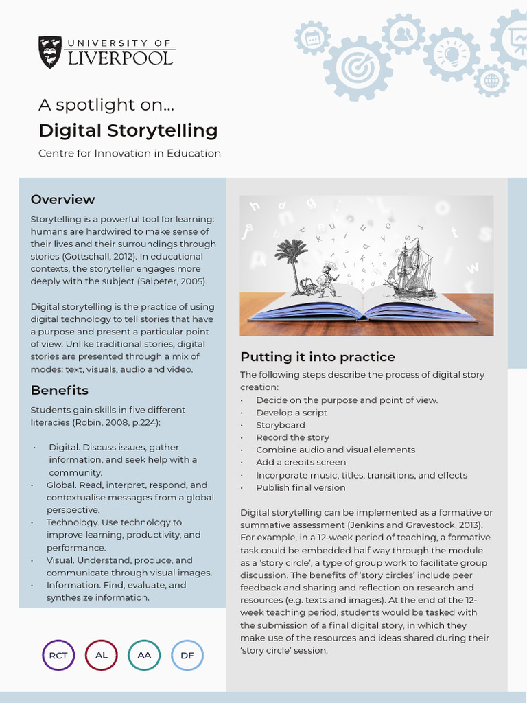 Digital Storytelling | PDF | Storytelling | Information