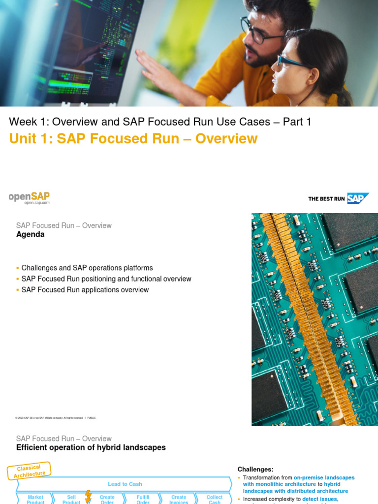 OpenSAP Frun1 Week 1 All Slides | PDF | Cloud Computing | Graphical User Interfaces