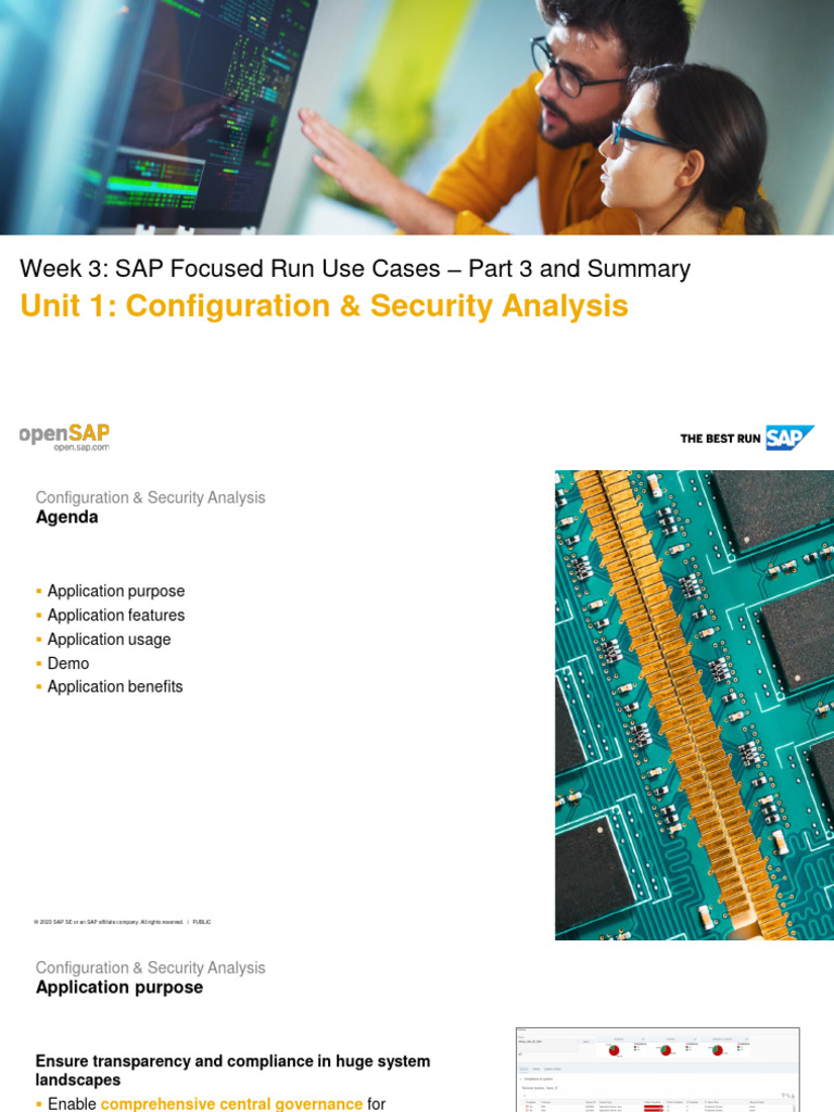 OpenSAP Frun1 Week 3 All Slides | PDF | File System | Performance Indicator