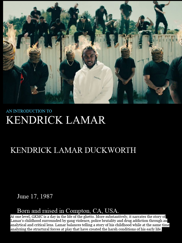Kendrick Lamar | PDF