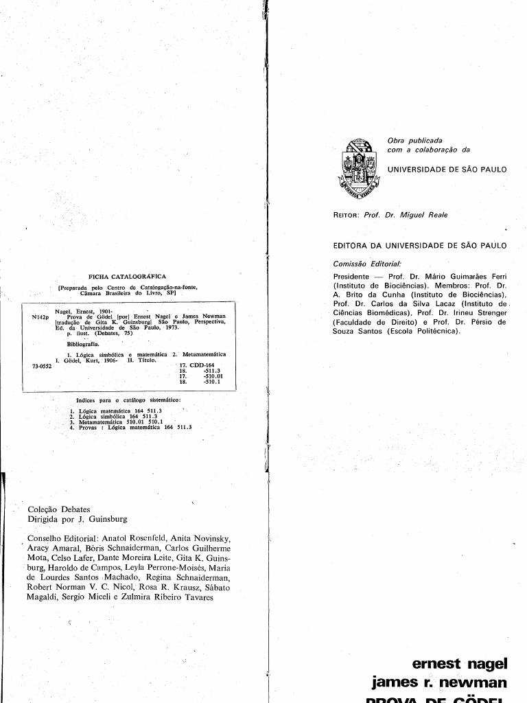 A Prova de Godel | PDF