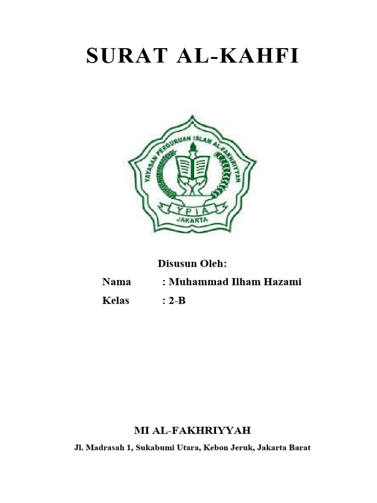 Surat Al-Kahfi Dan Artinya | PDF