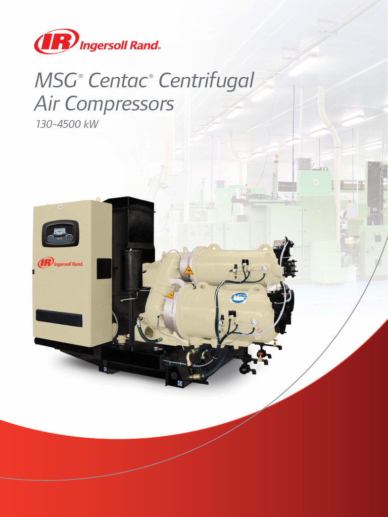 MSG Centac Centrifugal Air Compressors Overview Brochure A4 | PDF ...