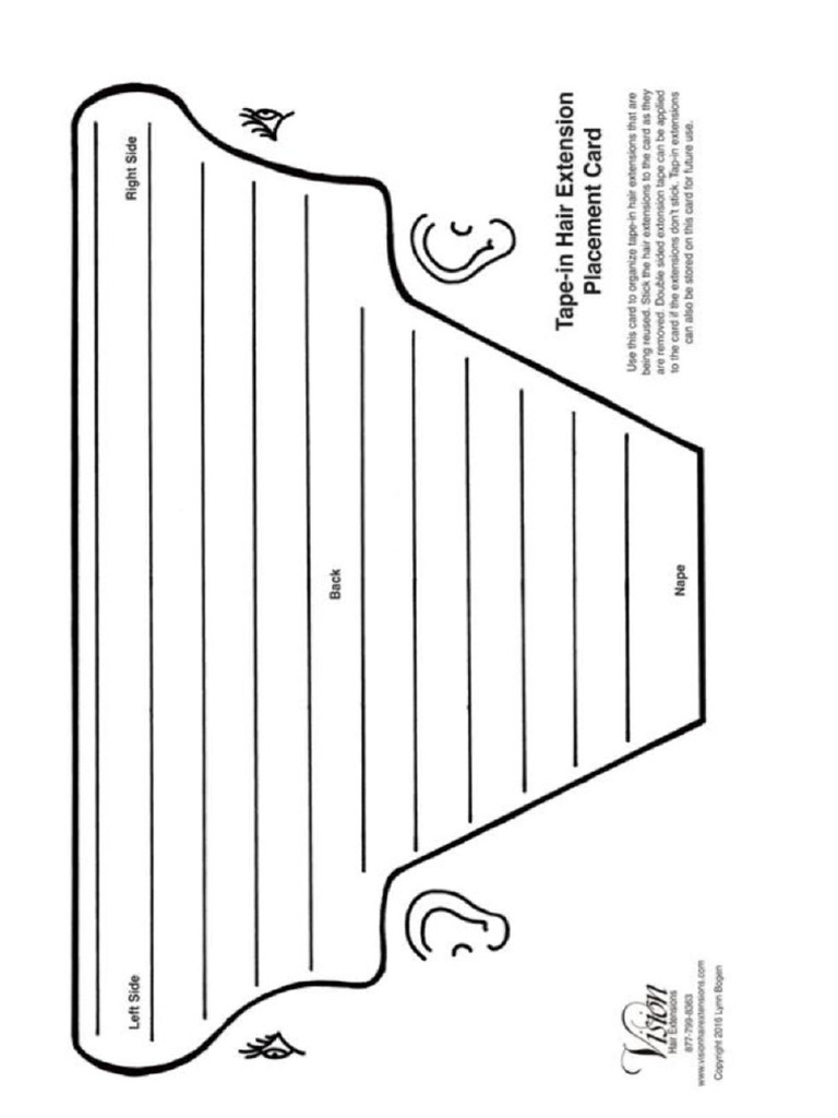 Hair Extension Placement Board | PDF